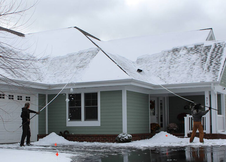 Residential Snow Removal - Ledegar Roofing